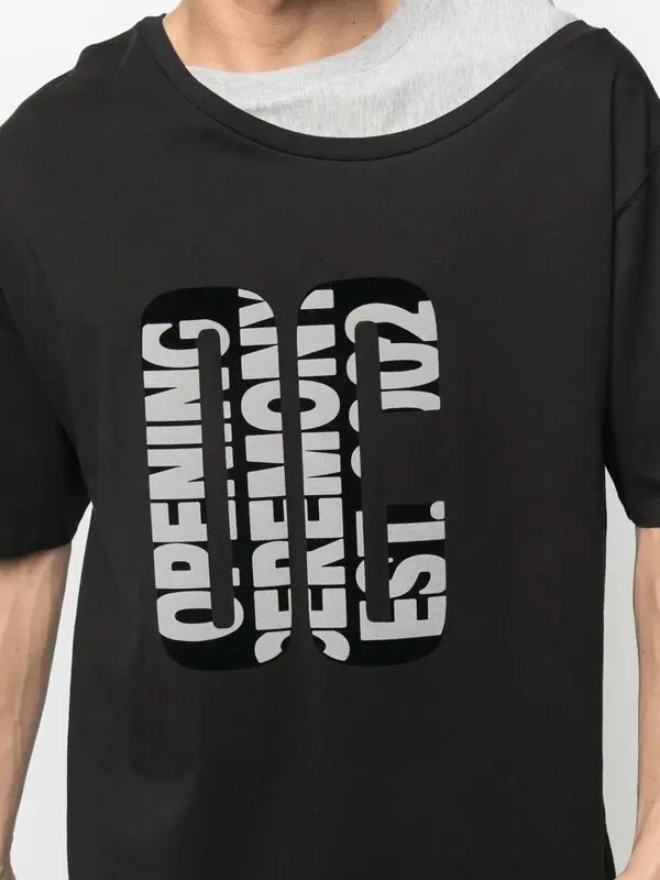 Opening Ceremony Double-collar T-shirt