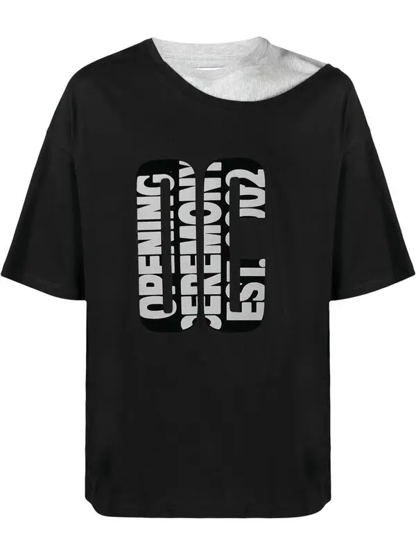 Opening Ceremony Double-collar T-shirt