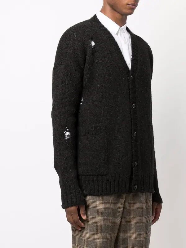 UMA WANG V-neck Wool Cardigan