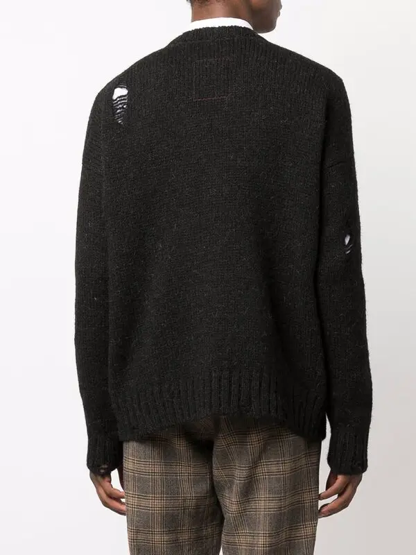 UMA WANG V-neck Wool Cardigan