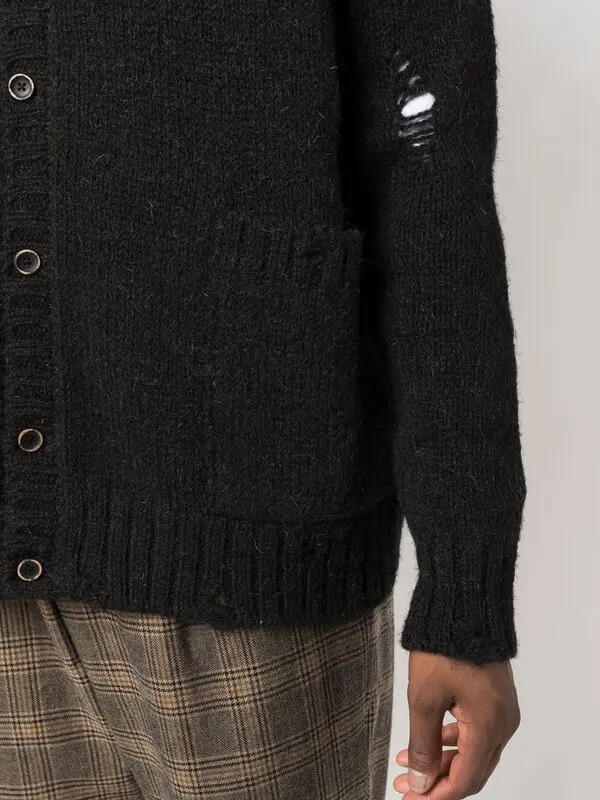 UMA WANG V-neck Wool Cardigan