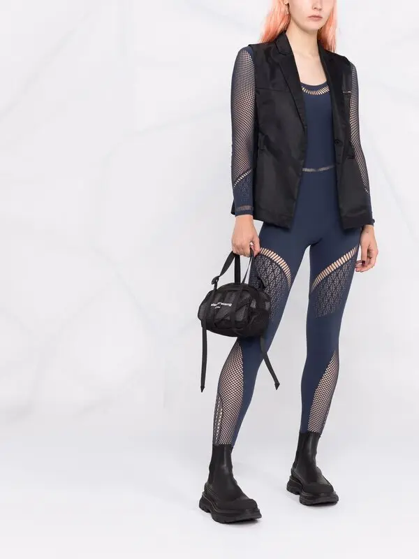 Wolford Shuri Mesh-pane Jumpsuit