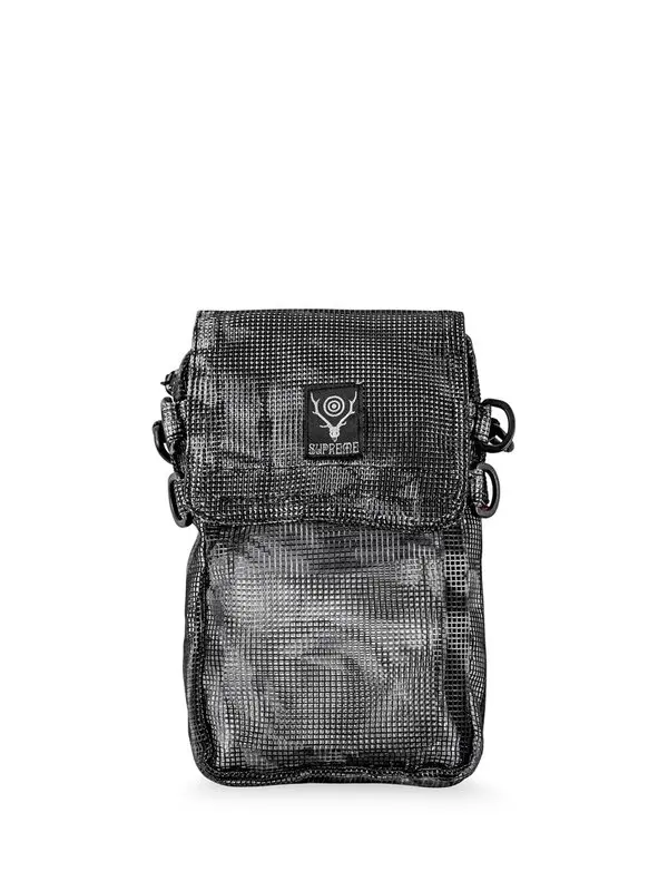 Supreme South2 West8 Heavy Mesh Game B Bag - Black