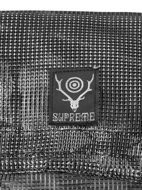 Supreme South2 West8 Heavy Mesh Game B Bag - Black