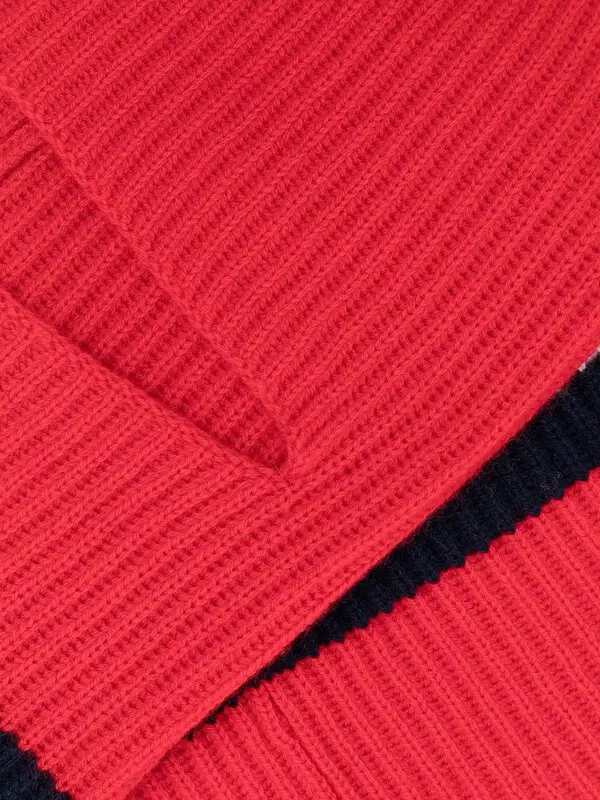 Cashmere In Love Pompom Balaclava - Red
