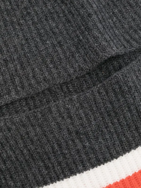 Cashmere In Love Wira Pompom Balaclava Hat - Grey