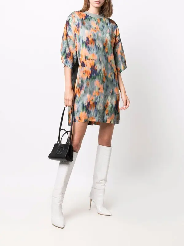 Off-White T-shirt Dress