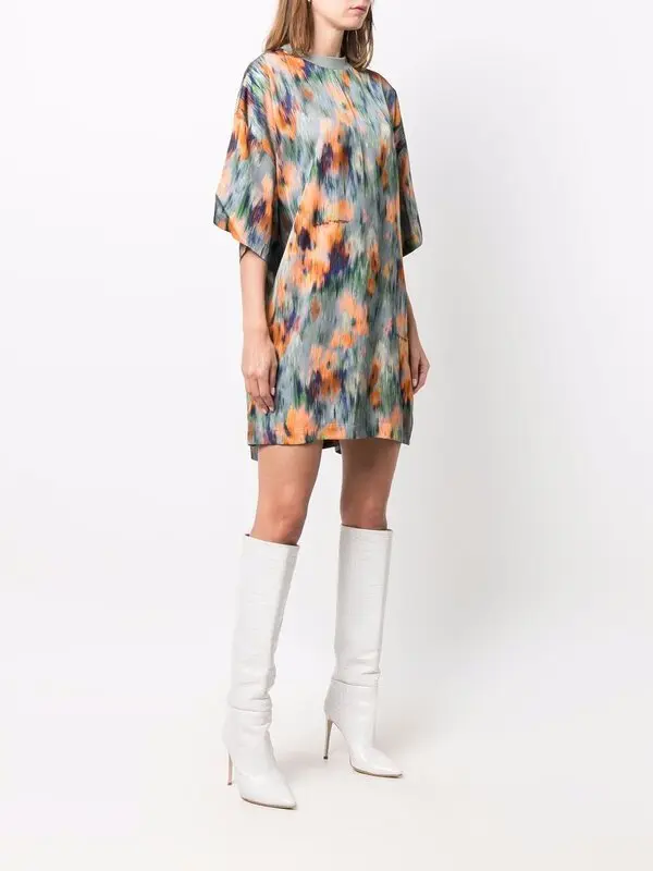 Off-White T-shirt Dress