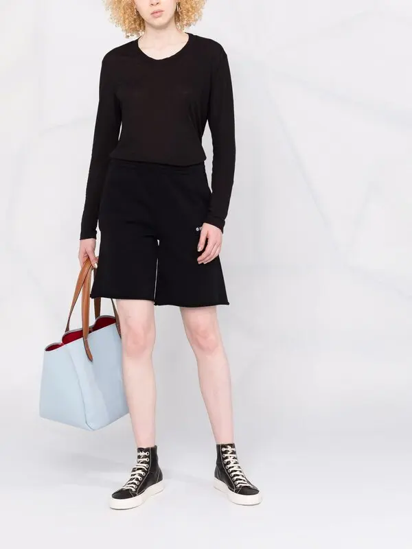 JAMES PERSE Long-sleeved Cotton Jersey T-shirt