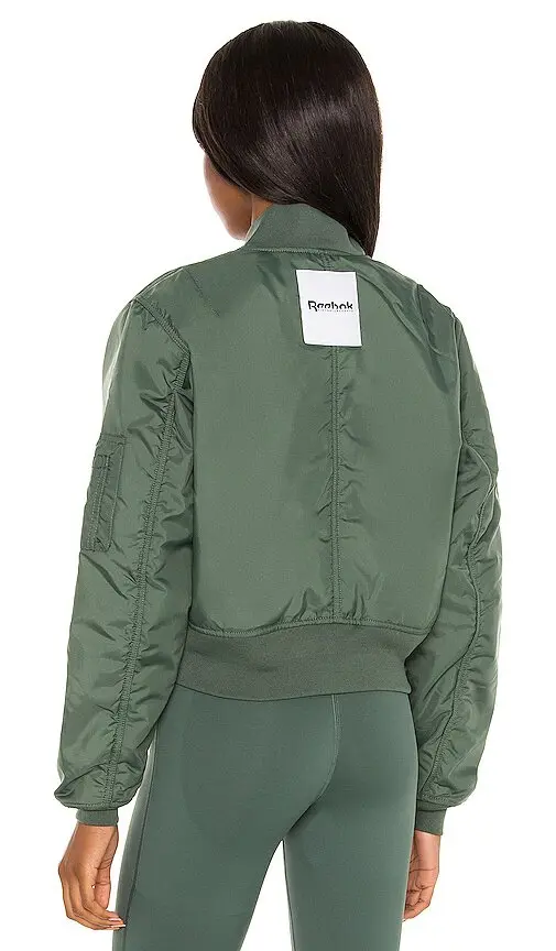 Reebok X Victoria Beckham Bomber Jacket In Green