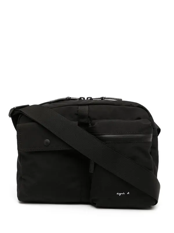 AGNÈS B. Zip-up Messenger Bag