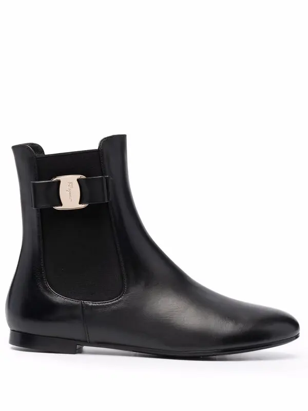 FERRAGAMO Vara Bow Chelsea Boots