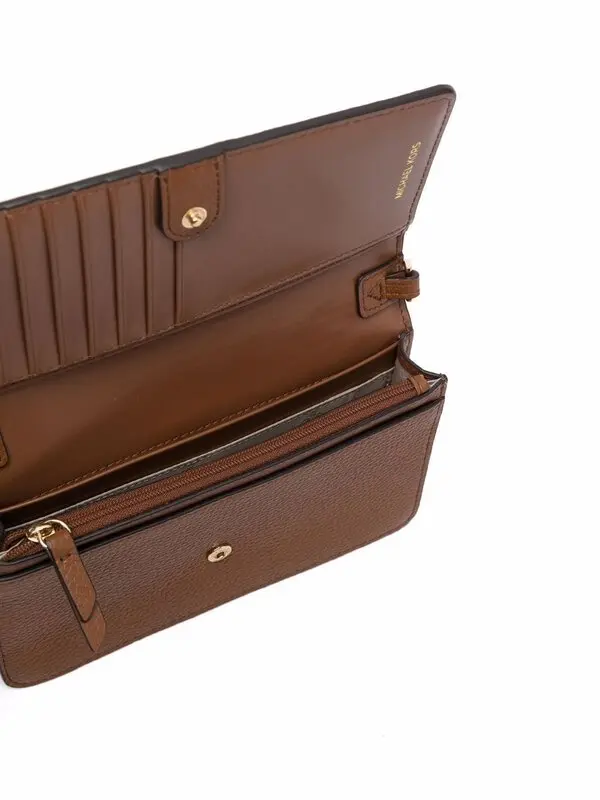 Michael Kors Jet Set Leather Crossbody Bag