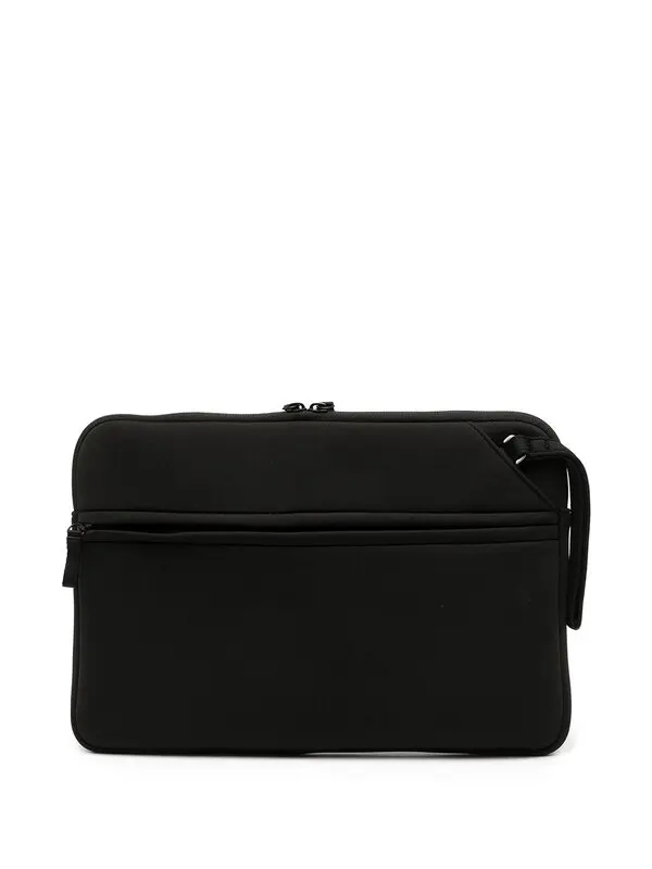 AGNES B. Logo-print Laptop Bag