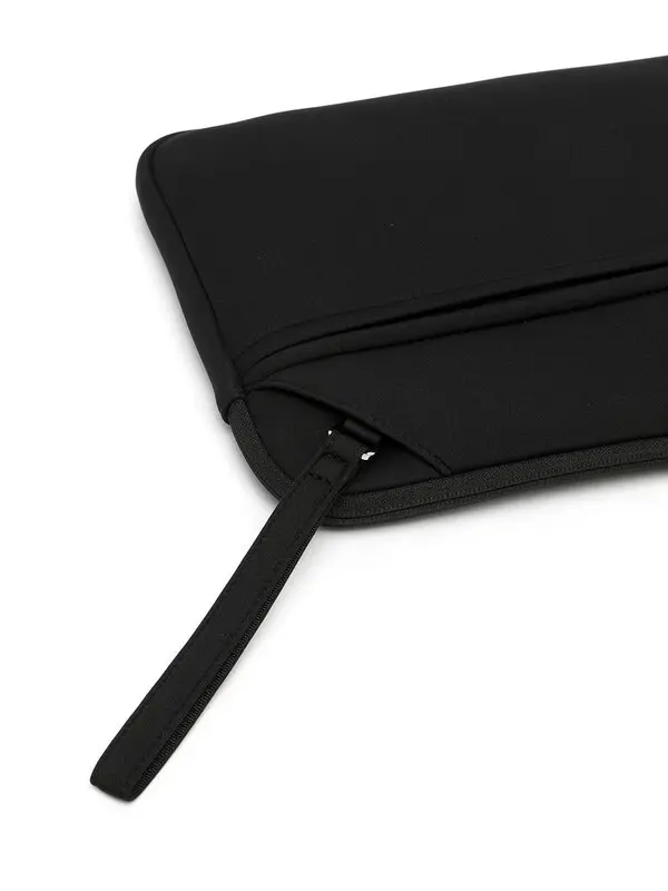 AGNES B. Logo-print Laptop Bag