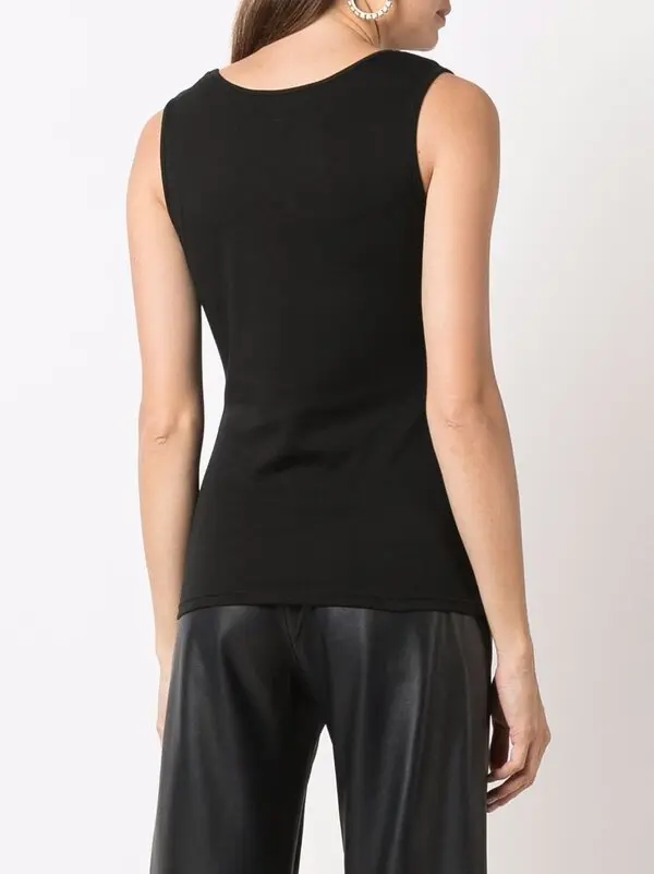 Philipp Plein Logo-print Tank Top - Black