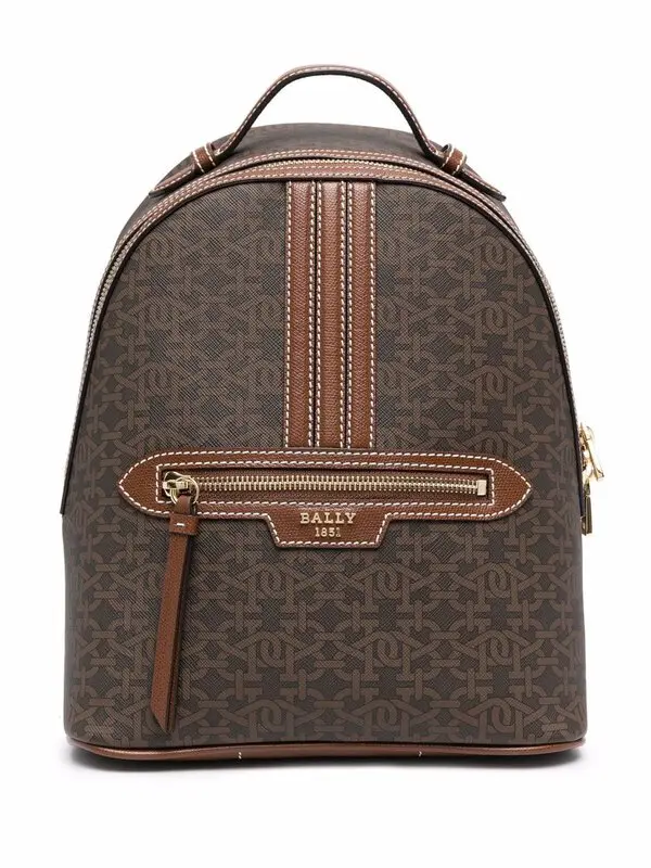 Bally Daffi Monogram-print Backpack