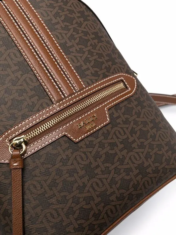 Bally Daffi Monogram-print Backpack