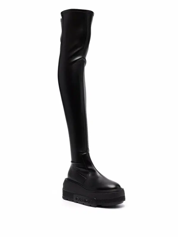 Casadei C-chain Thigh-high Boots