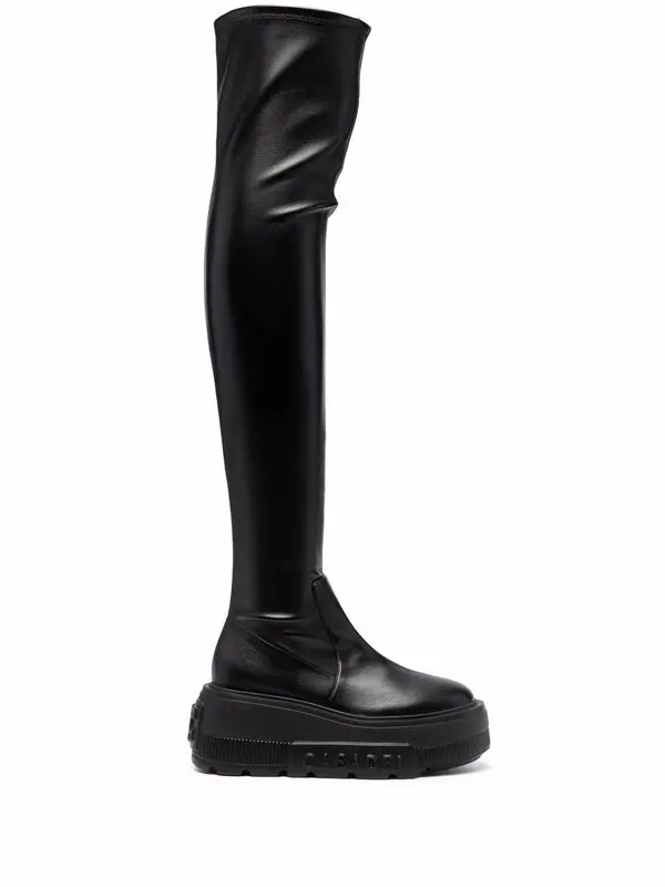 Casadei C-chain Thigh-high Boots