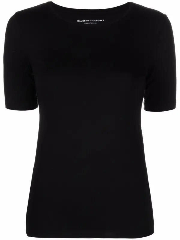 Majestic Filatures Round Neck Short-sleeve T-shirt