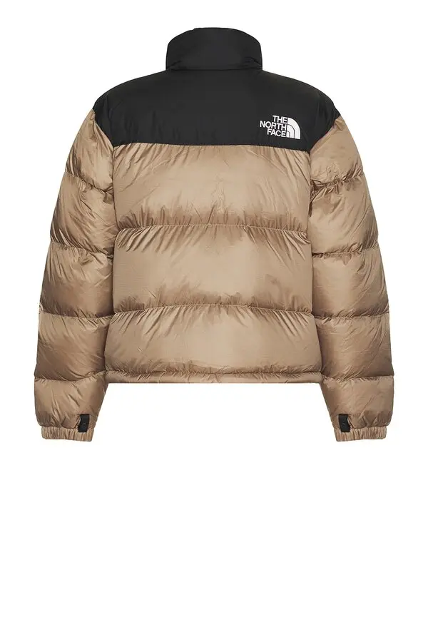 The North Face 1996 Retro Nuptse Jacket - Mocha Brown & Tnf Black