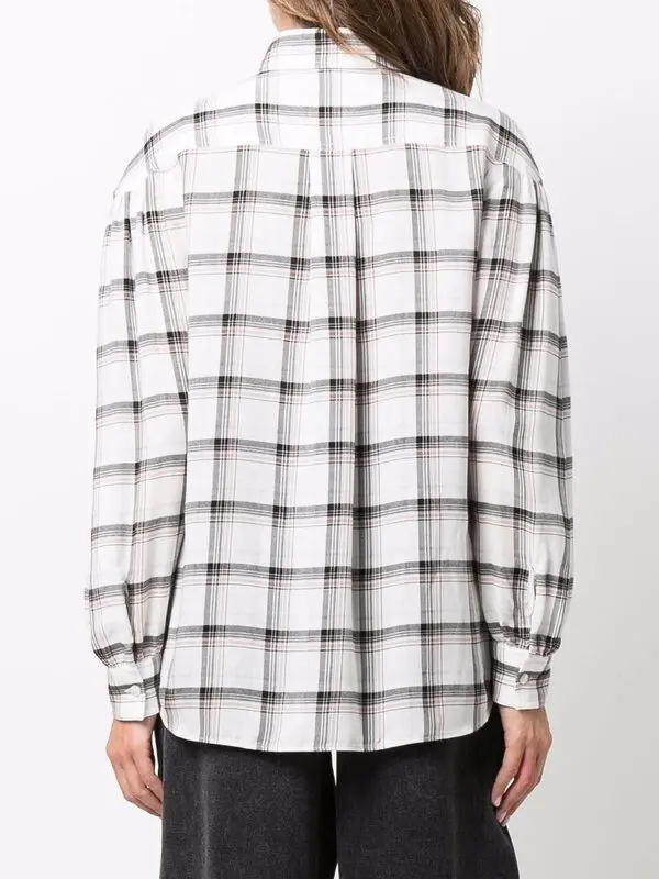 Alberta Ferretti Plaid-check Print Shirt