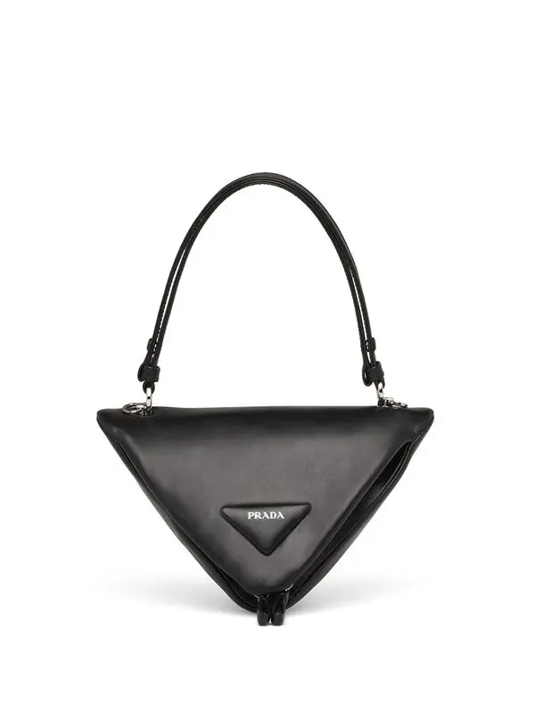Prada Padded Nappa Leather Top-handle Bag
