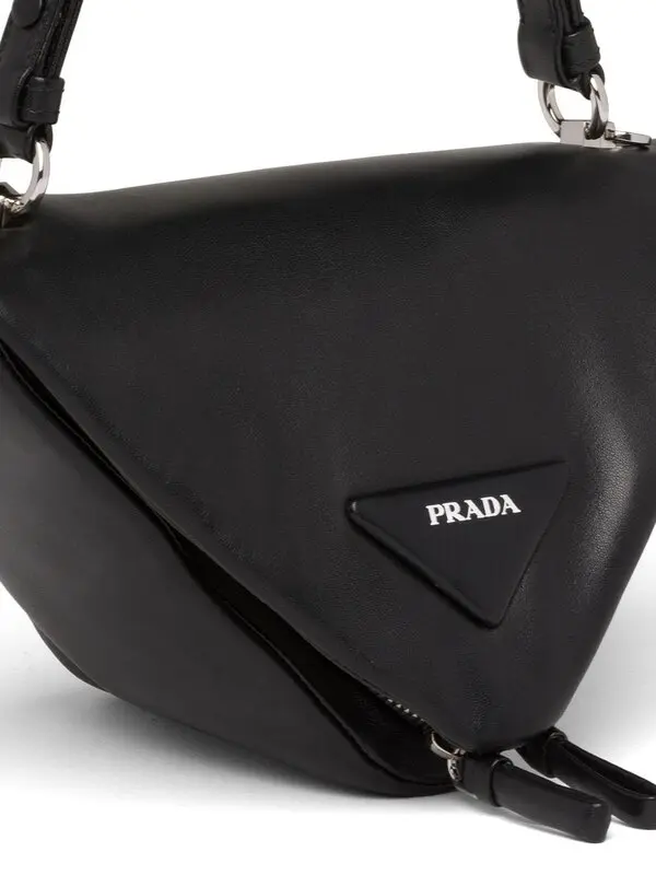 Prada Padded Nappa Leather Top-handle Bag