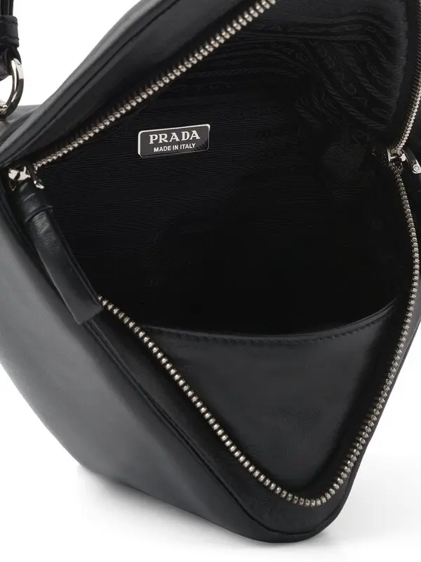 Prada Padded Nappa Leather Top-handle Bag