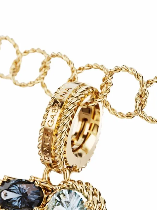 Dolce & Gabbana 18k Yellow Letter Pendant