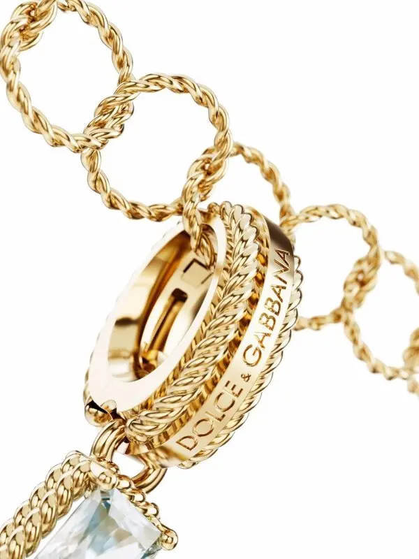 Dolce & Gabbana Rainbow Alphabet U Pendant