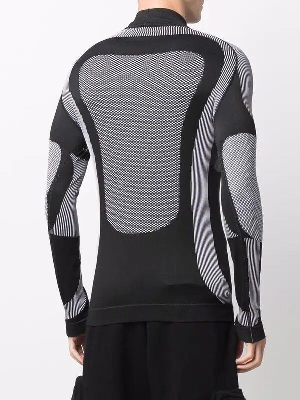 MISBHV Logo-print Long-sleeved Top