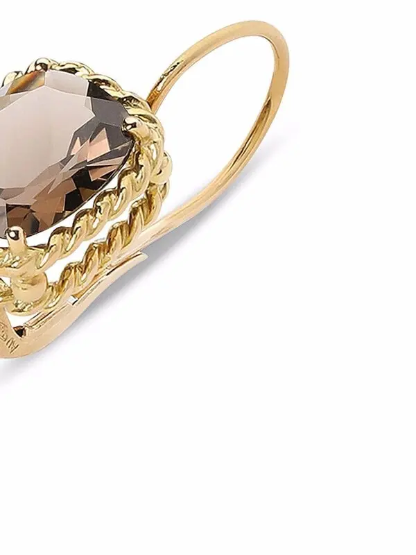 Dolce & Gabbana Anna Quartz Drop Earrings - Gold