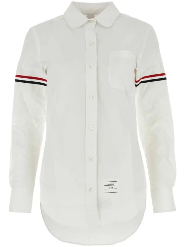 Thom Browne Rwb Stripe Shirt