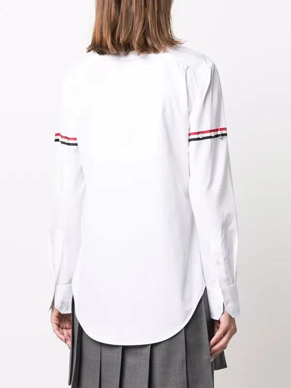 Thom Browne Rwb Stripe Shirt