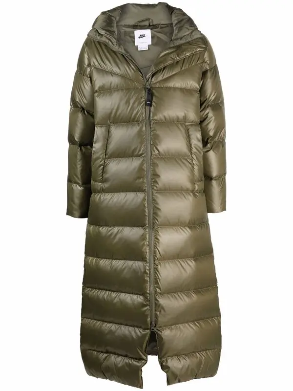 Nike Long-length Padded Down Jacket