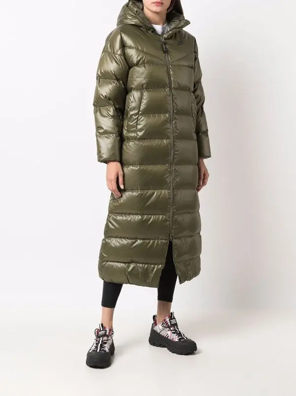 Nike Long-length Padded Down Jacket