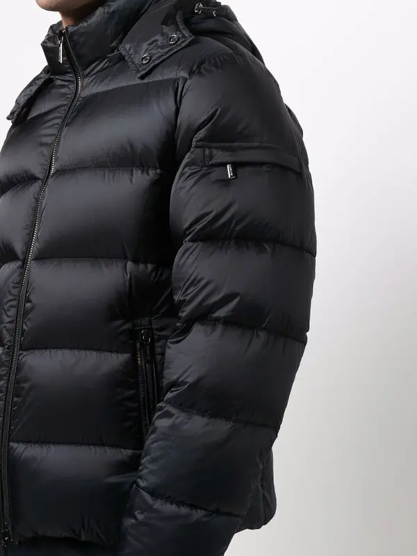 MOORER Feather-down Puffer Jacket - Blue