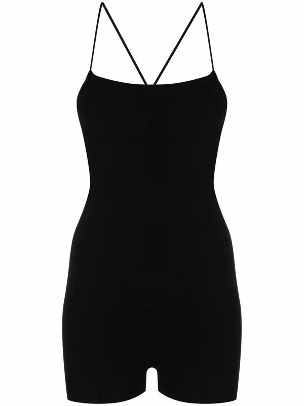 Red Valentino Spaghetti-strap Bodysuit