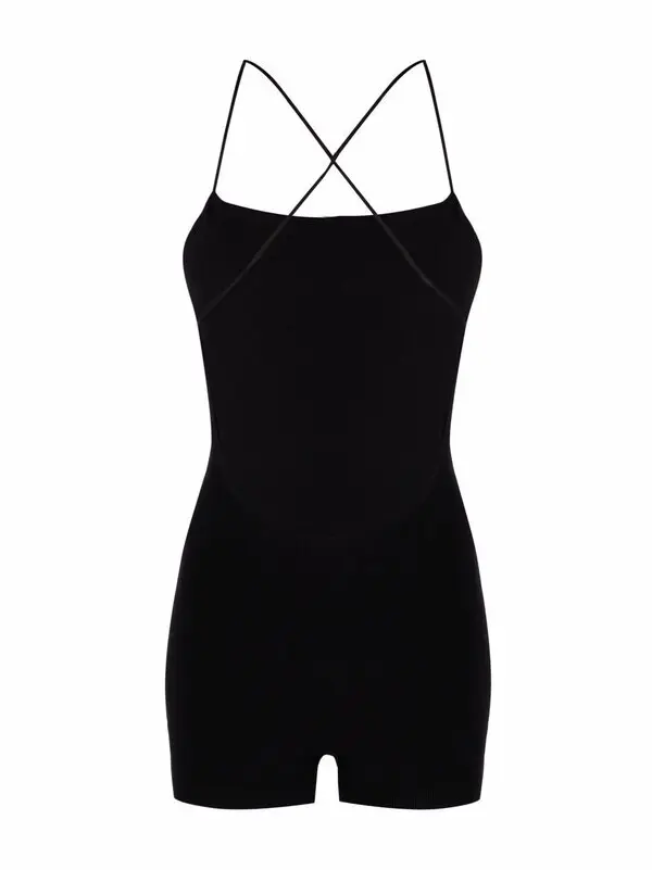 Red Valentino Spaghetti-strap Bodysuit
