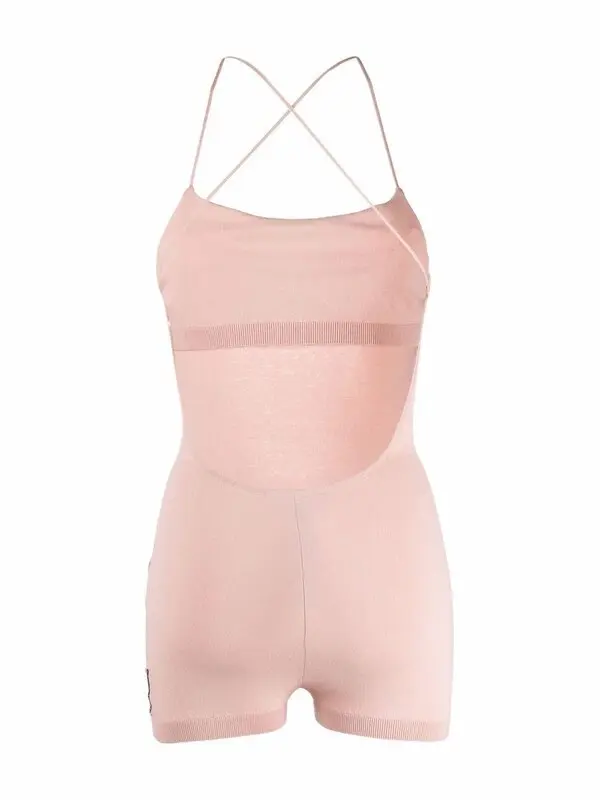 Red Valentino Spaghetti-strap Bodysuit