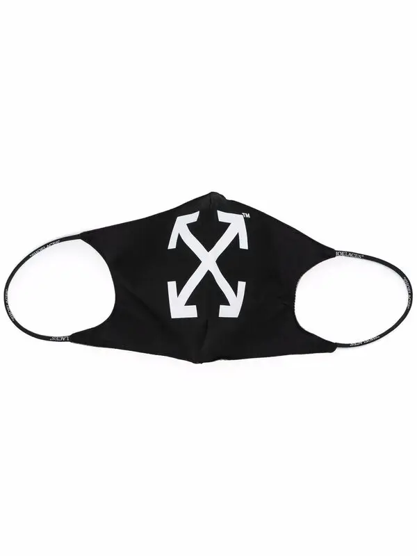 Off-White Arrows Face Mask - Black