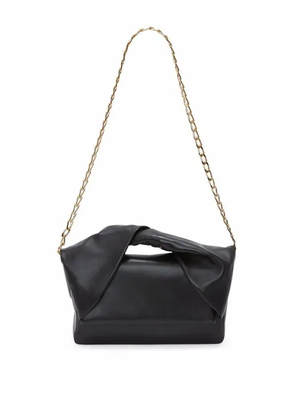 JW Anderson Large Twister Crossbody Bag - Black