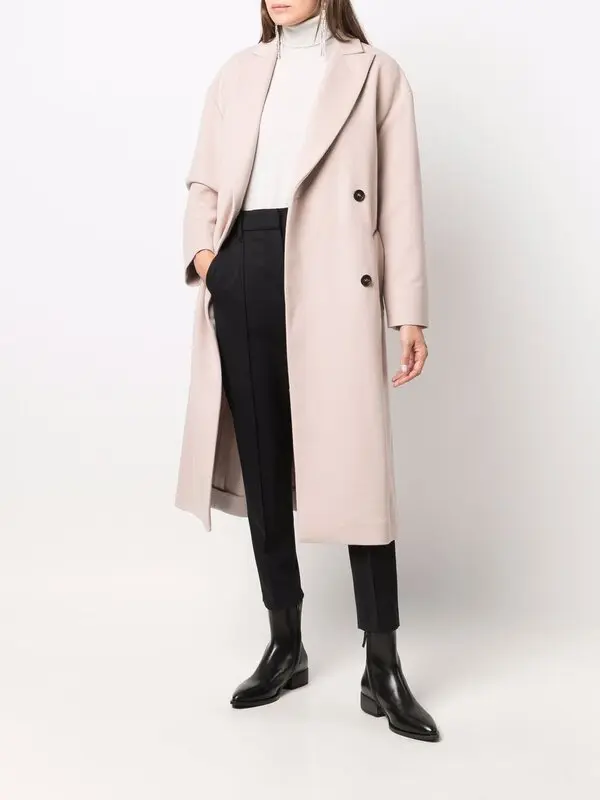 Brunello Cucinelli Double-breasted Wool-cashmere Blend Coat