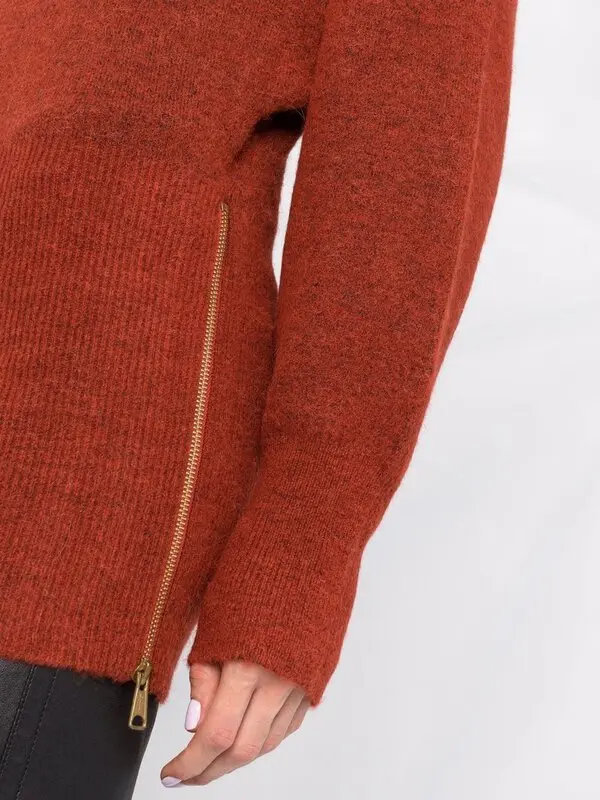 DIESEL® Zip-detail Jumper - Orange