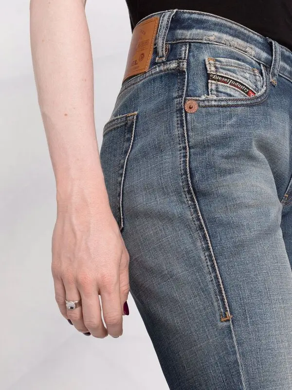 DIESEL® Mid-rise Slim-fit Jeans