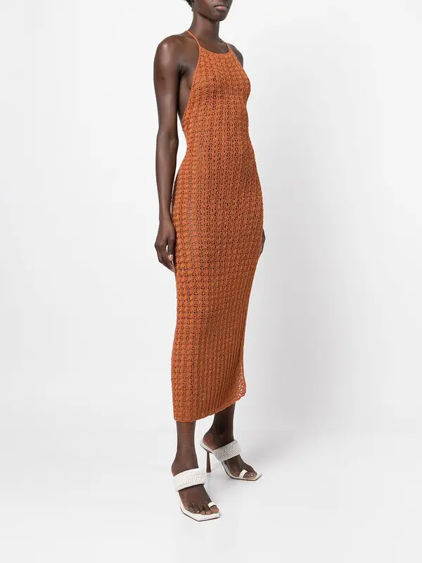 cult gaia demi crochet dress Cult Gaia Demi Knit Dress in Off White