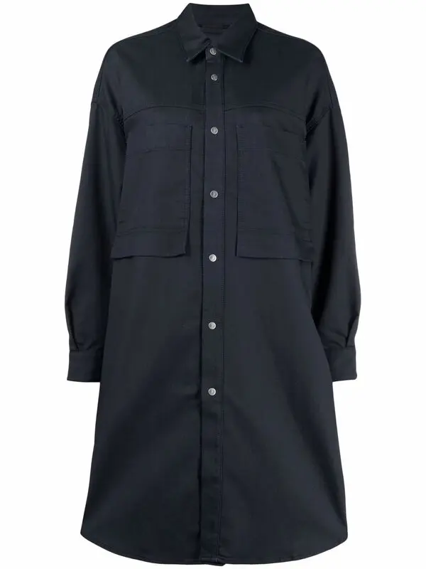 DIESEL® Joggjeans Logo-patch Shirtdress