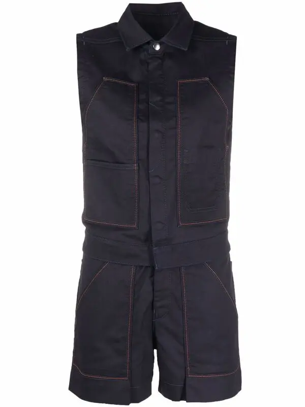 DIESEL® Joggjeans Sleeveless Playsuit - Blue